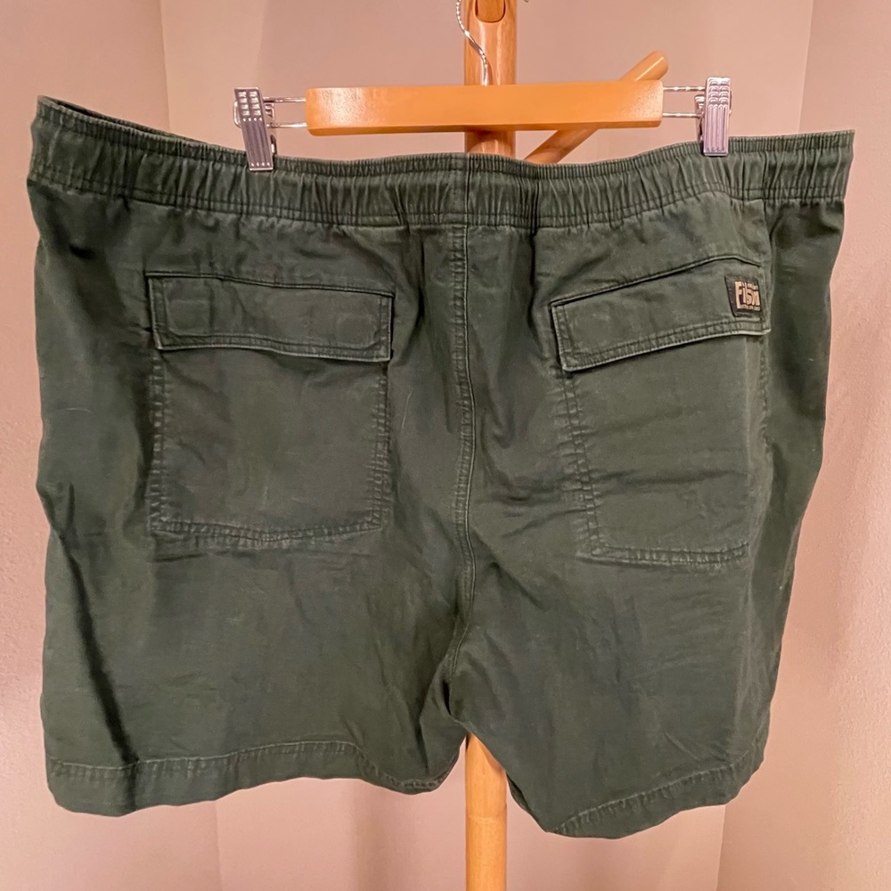 Filson - Mens Dry Falls Shorts In Dark Moss Green 2xl - Gem